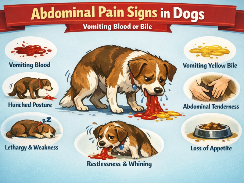Dog Throwing Up Blood: Causes & Treatment