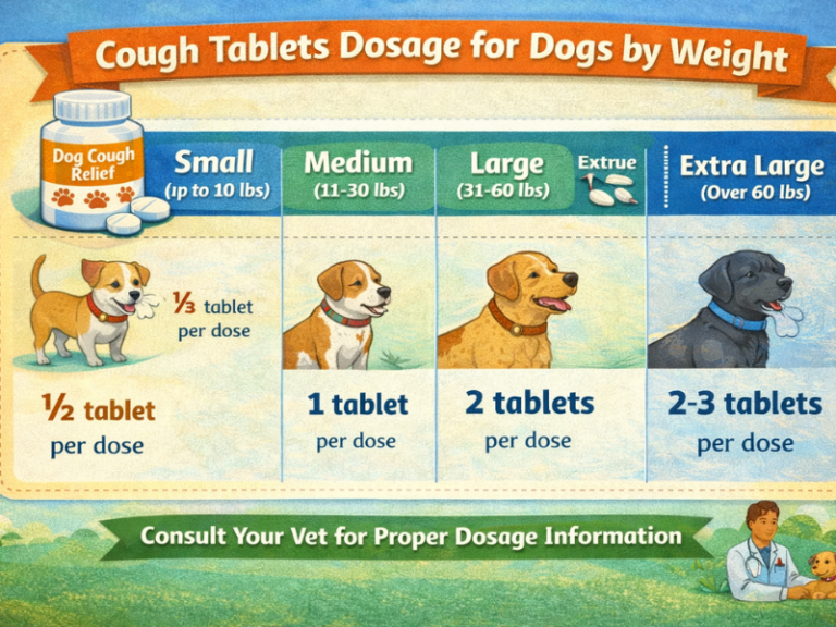 Cough Tablets for Dogs: Safe Dosage, Side Effects & Best Options