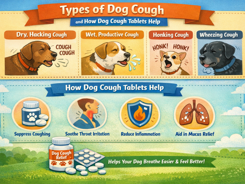 Cough Tablets for Dogs: Safe Dosage, Side Effects & Best Options